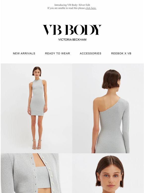 Victoria Beckham: Introducing VB Body: Silver Edit | Milled