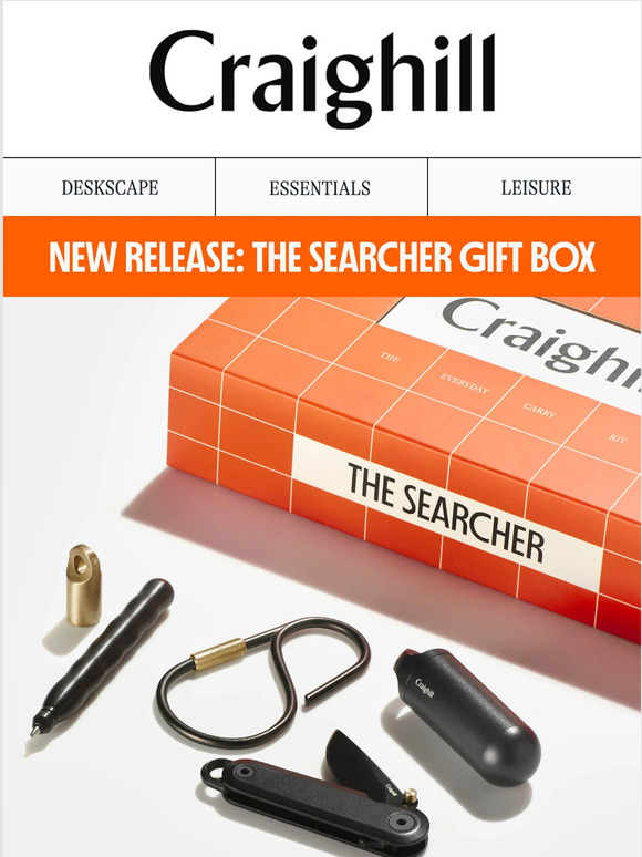 Craighill: Introducing: The Searcher Gift Box | Milled