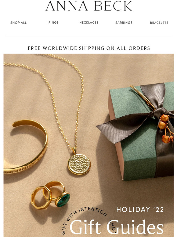 Anna Beck Designs: Our 2022 Holiday Gift Guides are Here! | Milled