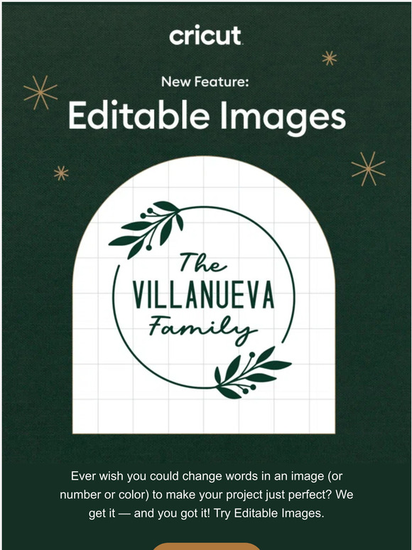 Cricut: New Feature: Editable Images in Design Space | Milled