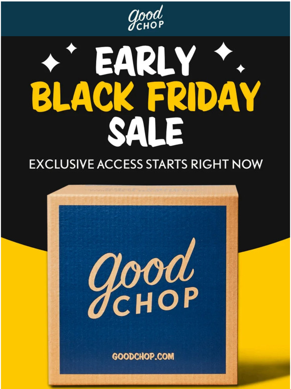 Good Chop: [$130 OFF] Black Friday Early Access! | Milled