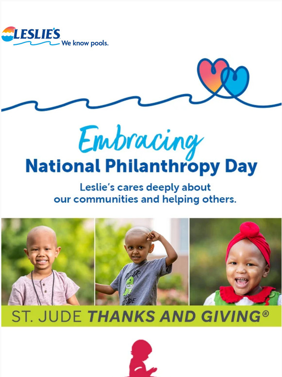 Leslie's Pool Supply: Embrace National Philanthropy Day! (Read Now ...