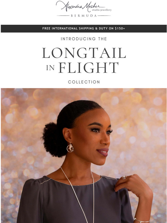 Alexandra Mosher Studio Jewellery: Meet the new Longtail in Flight ...