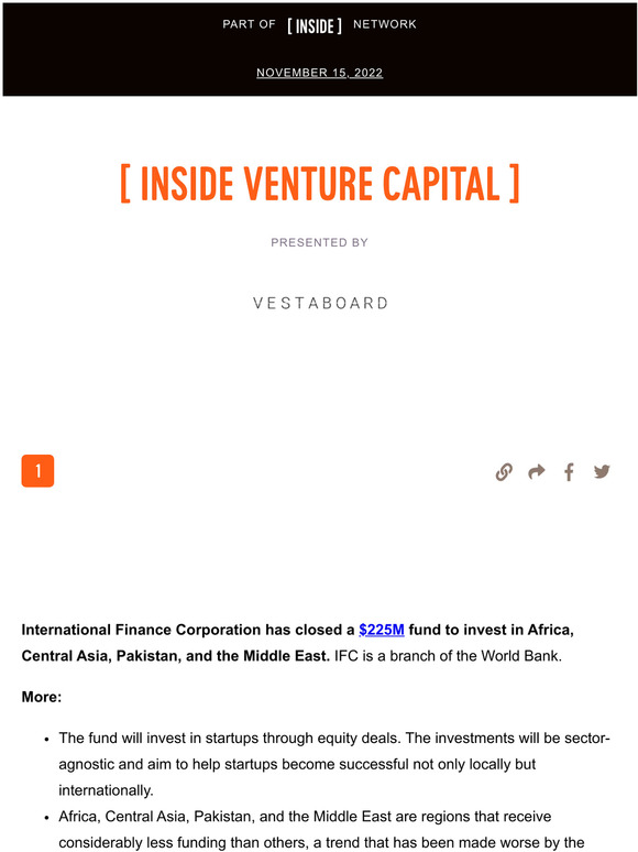 Inside Amazon: IFC raises $225M fund to invest in Africa, Central Asia ...