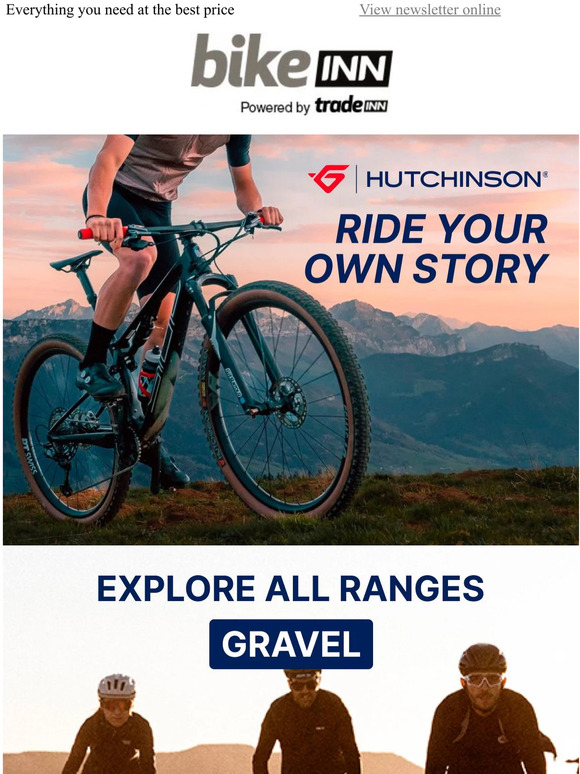 BikeInn UK - Online Bike Store: Explore all Hutchinson ranges | Milled