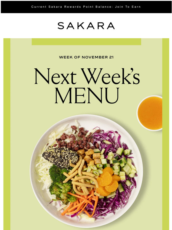 Sakara Life: Your Thanksgiving Week Menu | Milled