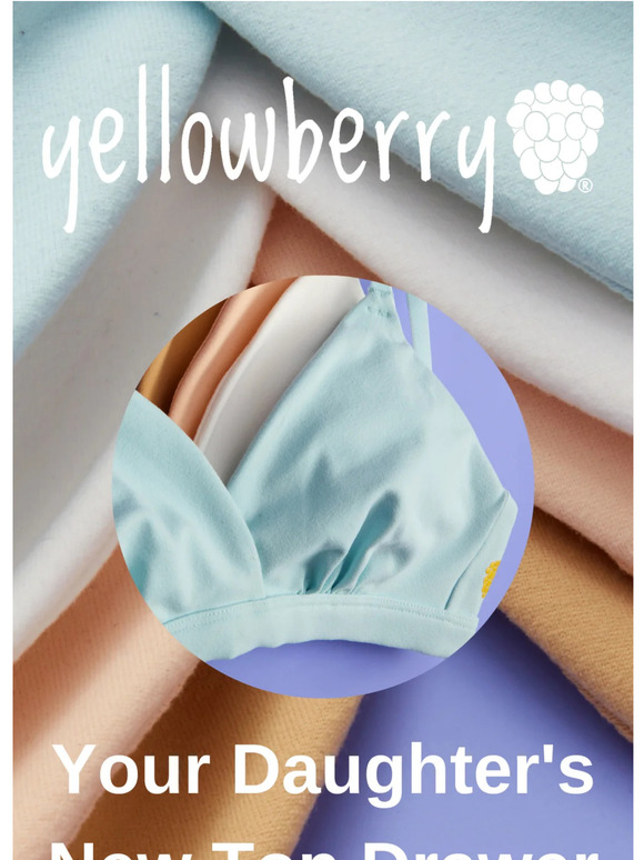 Yellowberry: The softest bra we've ever made! | Milled