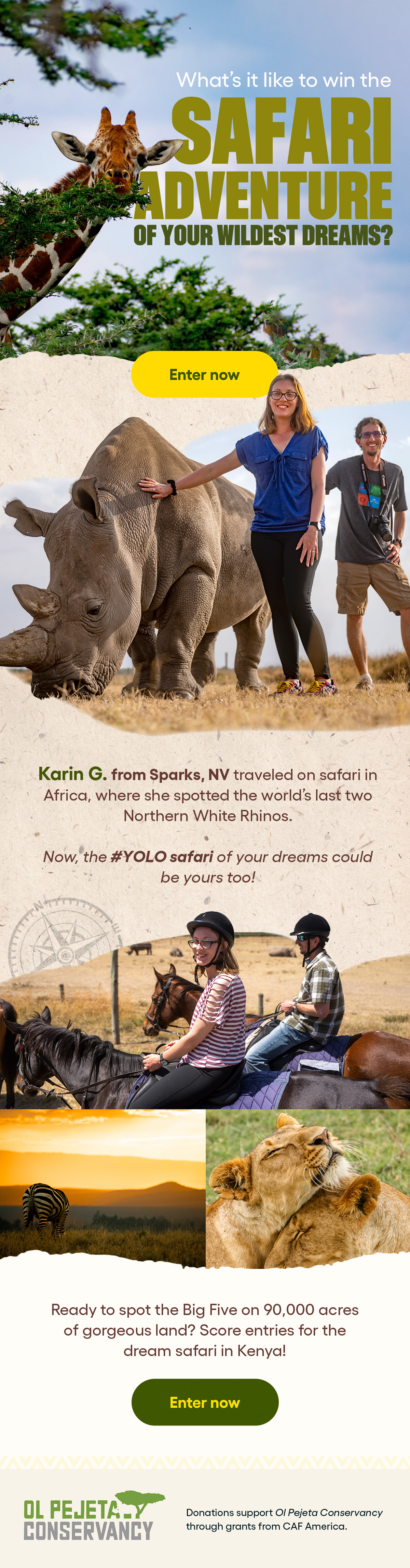 Omaze: What’s it like to win a safari? 🦏 | Milled