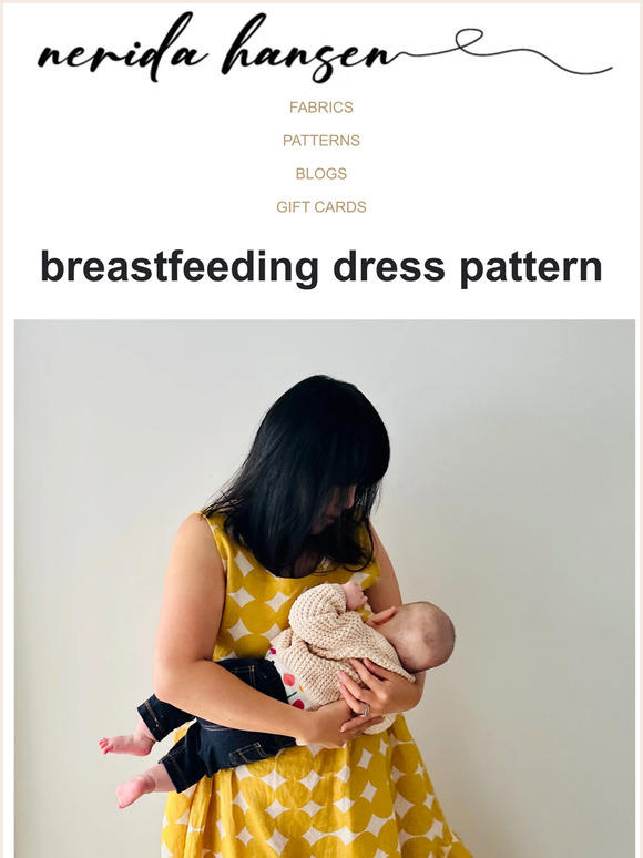 Nerida Hansen Fabrics: Launching Marly Dress Sewing Pattern for ...