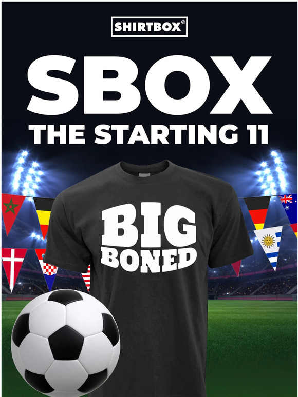 Shirtbox: ⚽ The 2022 SBOX Starting 11 ⚽ | Milled
