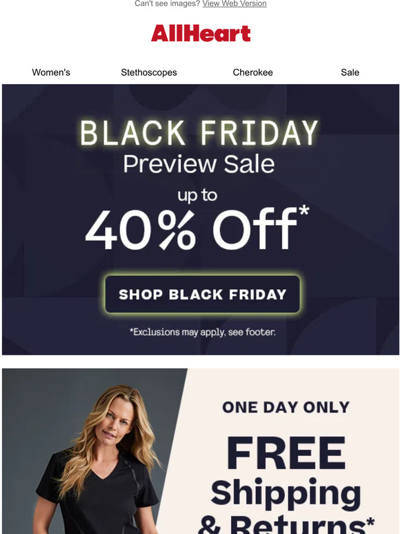 Allheart: Today ONLY: Guess which best-selling brand ships free? | Milled