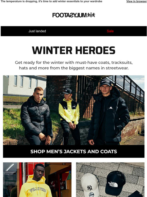 Footasylum: Winter layering 🥶 | Milled