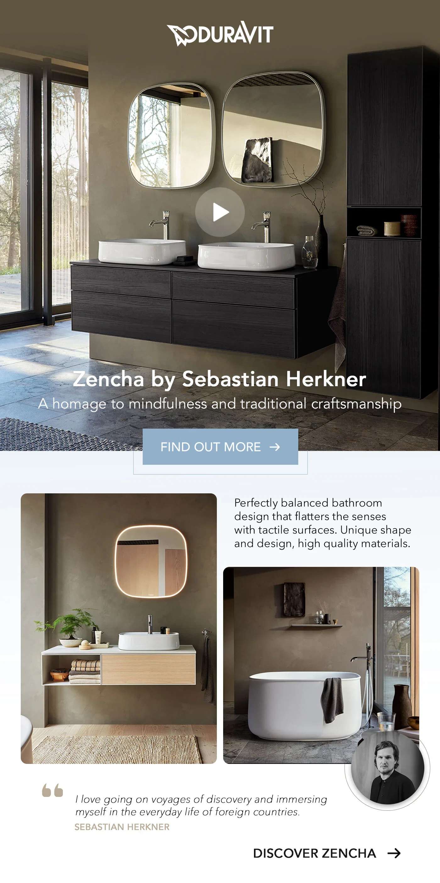 Archiproducts: Zencha bathroom collection: a homage to mindfulness and ...