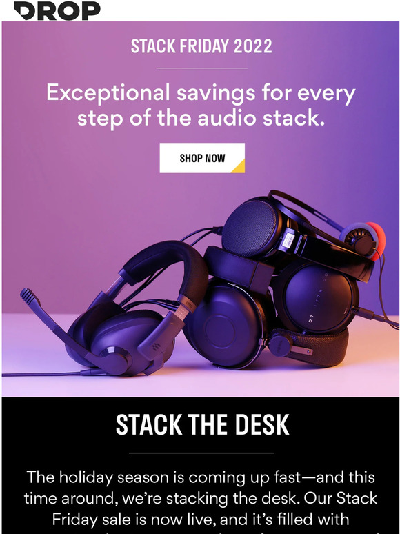 Drop: Build Your Audio Stack and Save | Milled