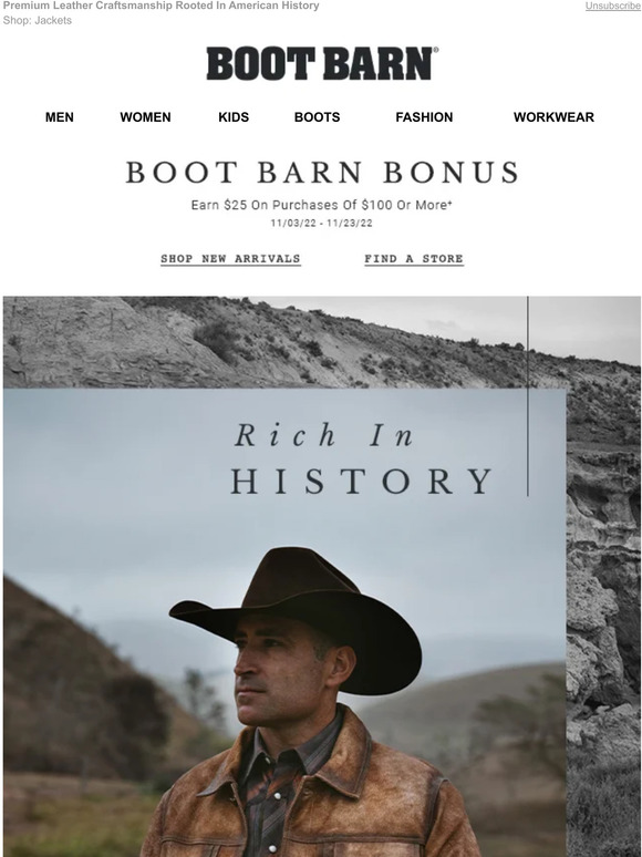 Boot Barn: Iconic Scully Jackets | Milled