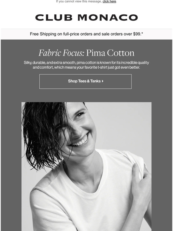 Club Monaco: Your favorite tee just got even better | Milled