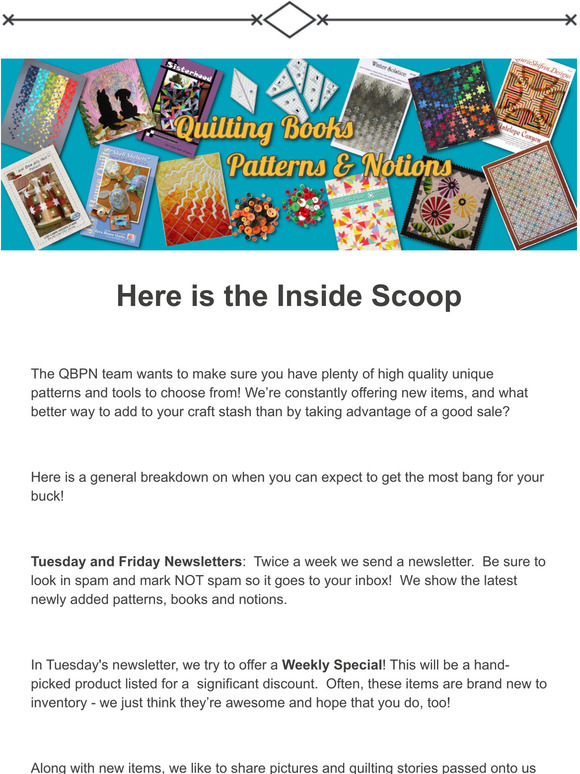 Quilt Patterns: What to Expect Next From QBPN | Milled