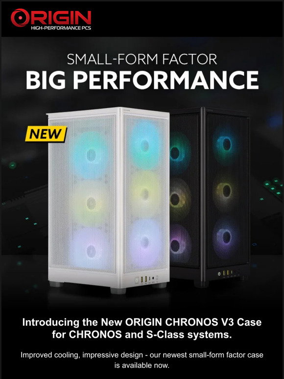 Origin PC: New ORIGIN CHRONOS small-form factor case available now ...