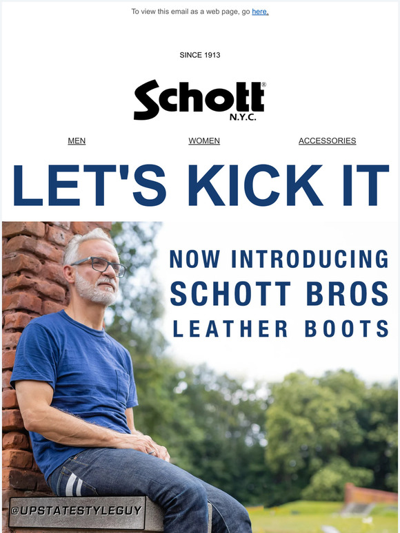 Schott NYC: Schott Bros American Made Work Boots | Milled