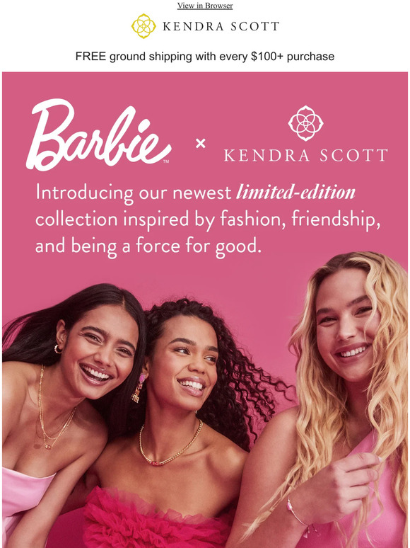 Kendra Scott: BARBIE™ x Kendra Scott | Milled