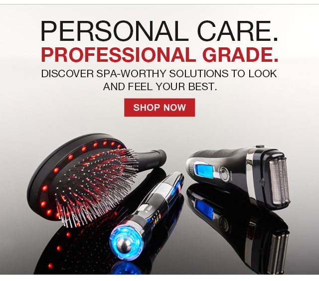 Sharper Image: Pro-level personal care. | Milled