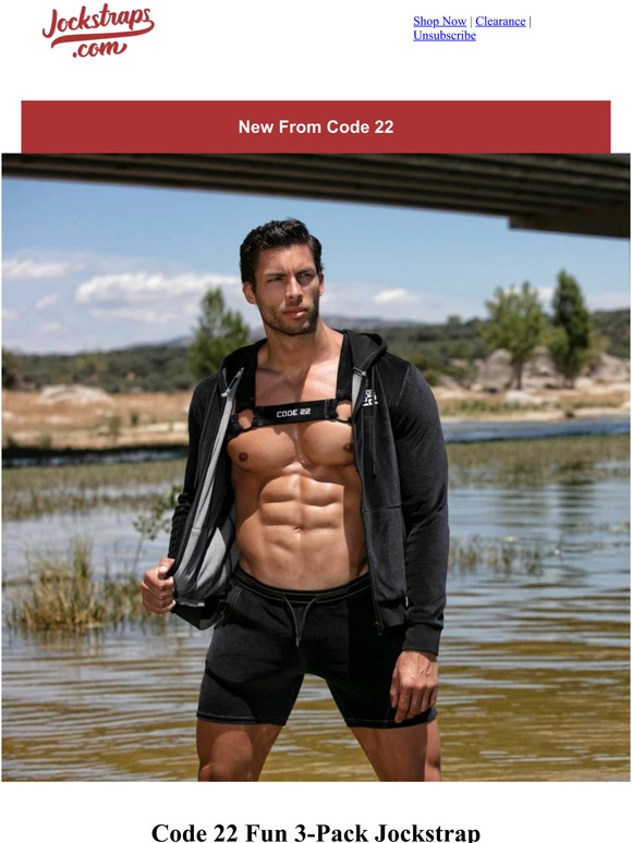 Jockstraps: New Jocks, Harnesses and Clothing from Code 22 | Milled