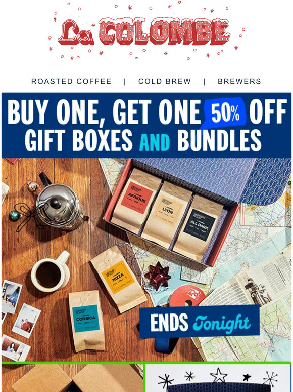 La Colombe Coffee: Last Chance: BUY ONE, GET ONE 50% OFF Gift Boxes ...