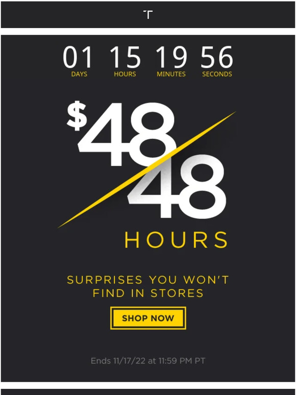 Touch of Modern: $48 for 48 Hours ⏰ Epic Goods Going Fast! | Milled