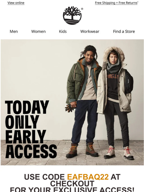 Timberland: Early Access Starts NOW - Here's your code! | Milled