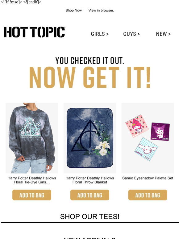 Hot Topic: Your search ends here! Early Black Friday deals have arrived ...