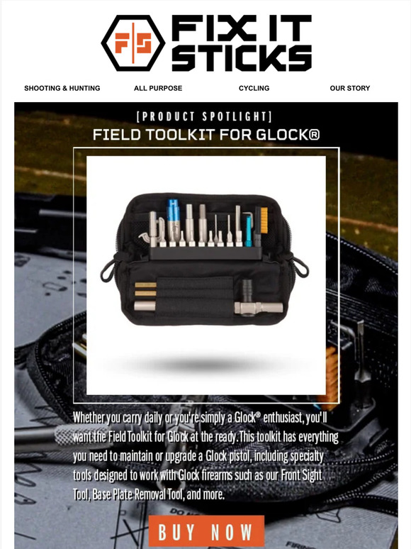 Fix It Sticks: Field Toolkit for Glock® - Be Ready for Anything | Milled