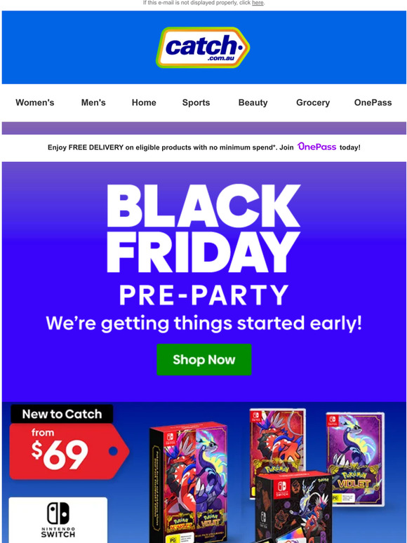 Catch: Just Launched: Pokémon Scarlet and Violet | Milled