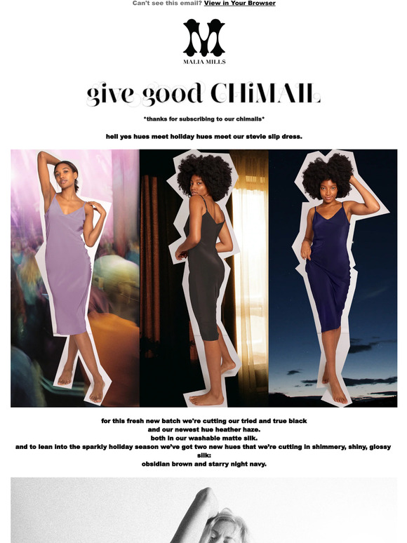 Malia Mills: PRE-ORDER ALERT