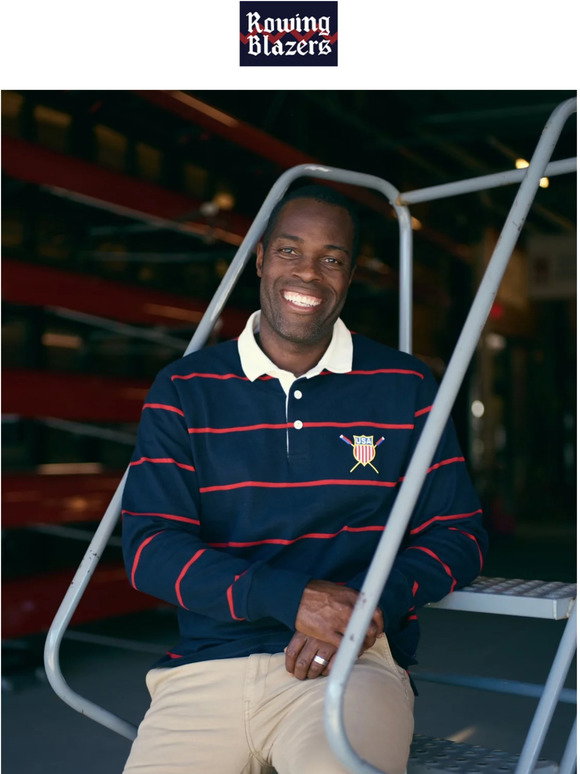Rowing Blazers: Olympian Aquil Abdullah for Rowing Blazers | Milled