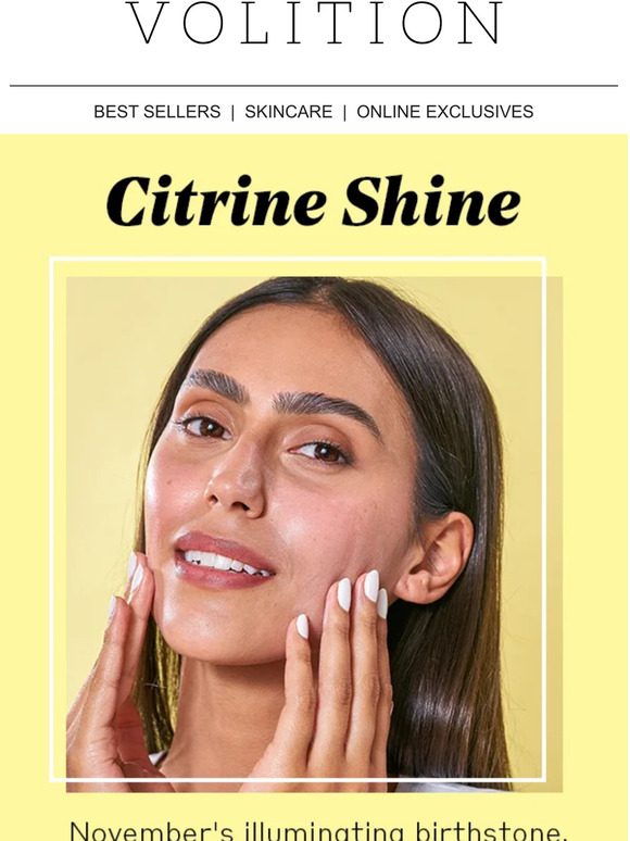 Volition Beauty: Birthstone Highlight: It's the Month of Citrine | Milled