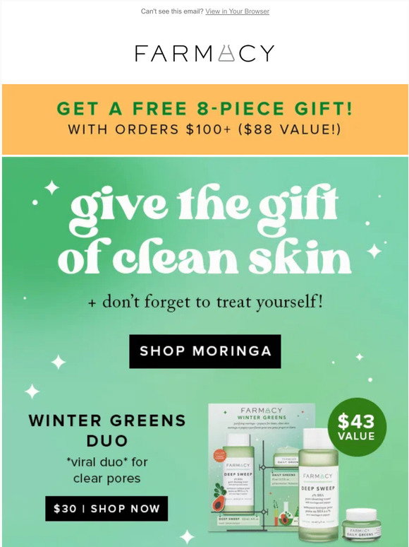 Farmacy Beauty: The most refreshing gift | Milled