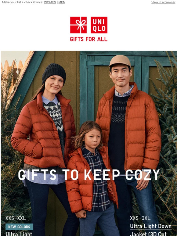 UNIQLO: Perfect gifts for the family made easy | Milled