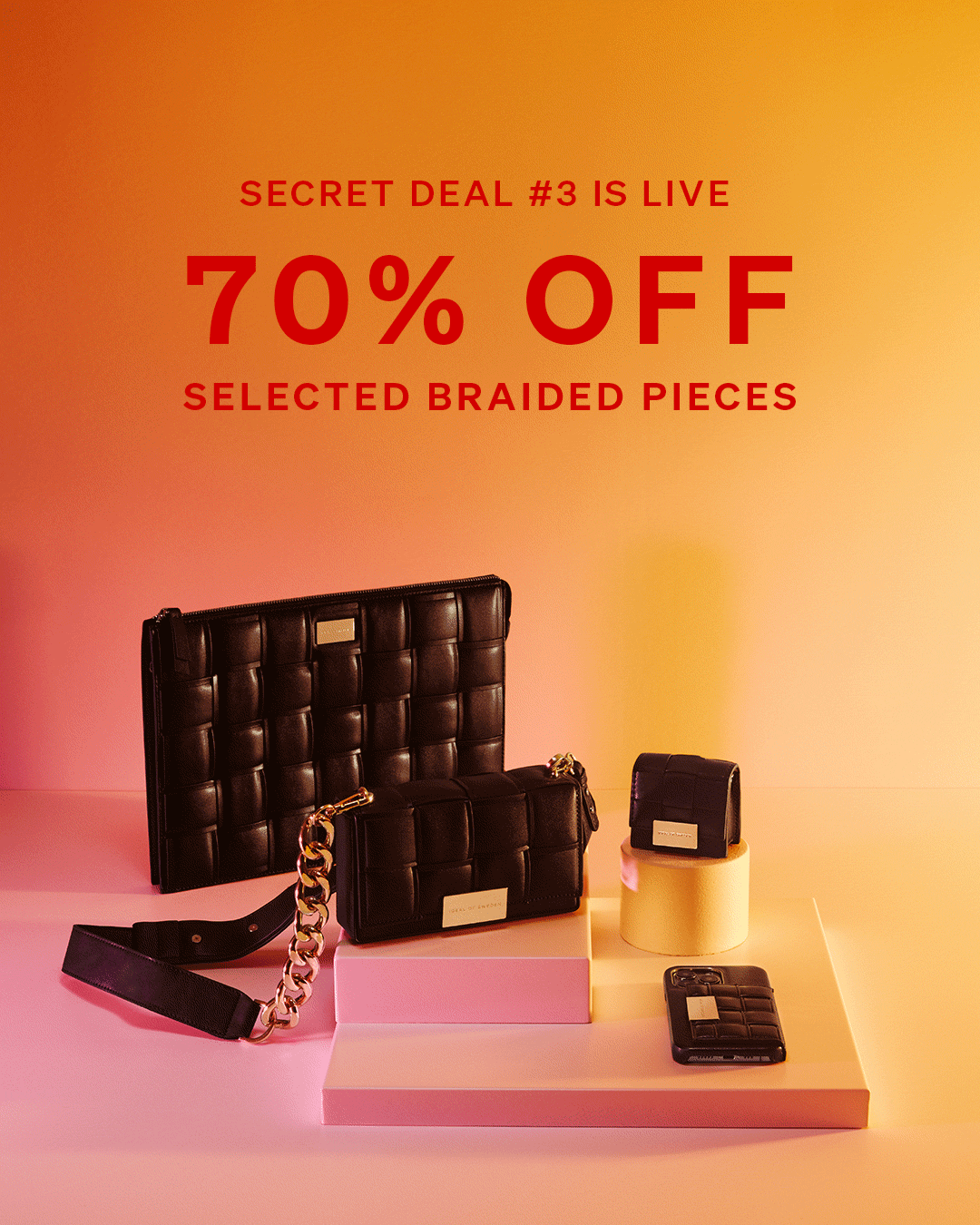 iDeal Of Sweden: Secret Deal: 70% på populära Braided-produkter | Milled