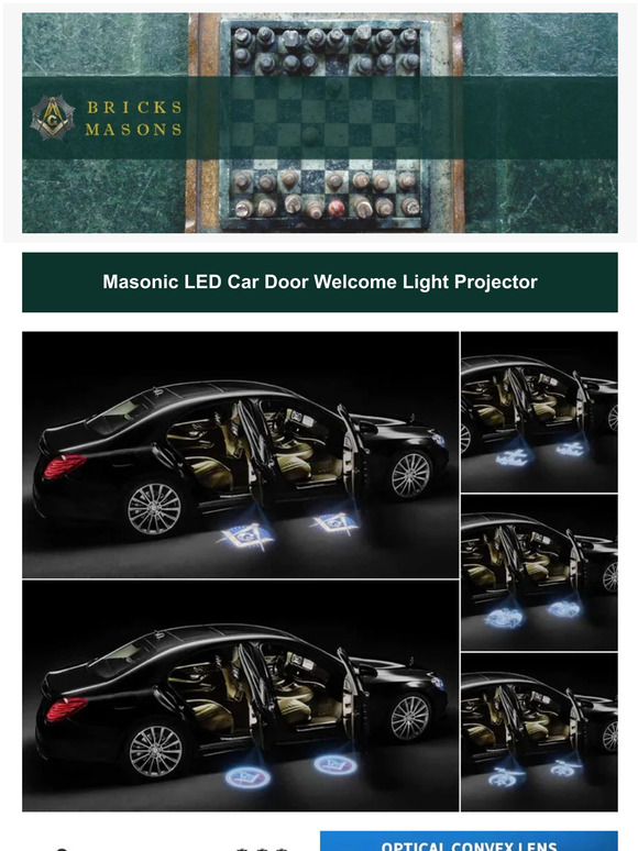 Bricks Masons: Keep The Masonic Light ON 👁 | Milled