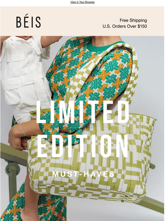 Beis: Limited Edition Styles We love | Milled