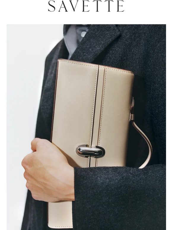 Savette: The New Slim Symmetry Pochette | Milled