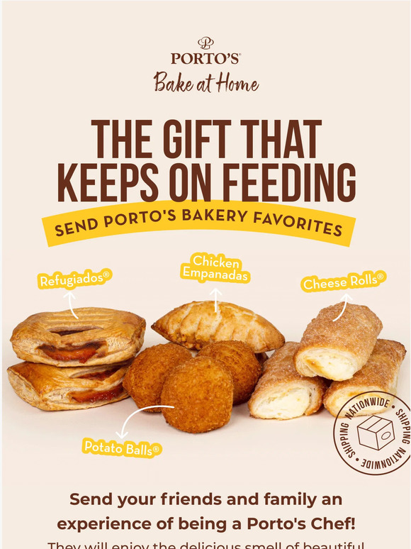 Porto's Bakery: Gifts never tasted so good! 😋 | Milled