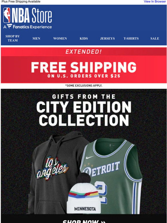 NBA Store: Gift Ideas From The New City Edition Collection | Milled