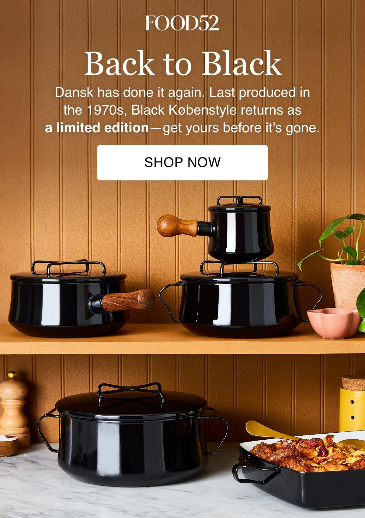 Food52: Iconic Dansk cookware, reissued in a rare color ⚫ | Milled