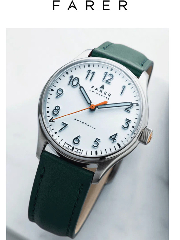 Farer: NEW: Three Hand with 68 HOURS POWER RESERVE 💥 | Milled