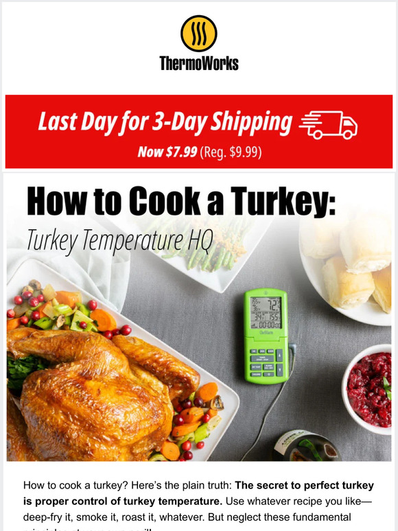 ThermoWorks: How to Cook a Turkey: Temperature & Doneness | Milled