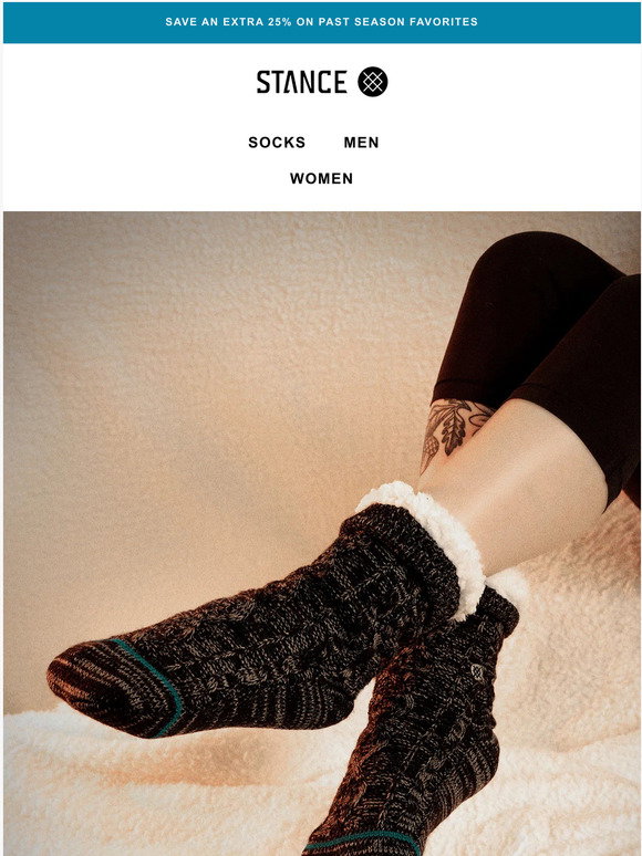 Stance: Slip Into Softness with Stance Slipper Socks | Milled