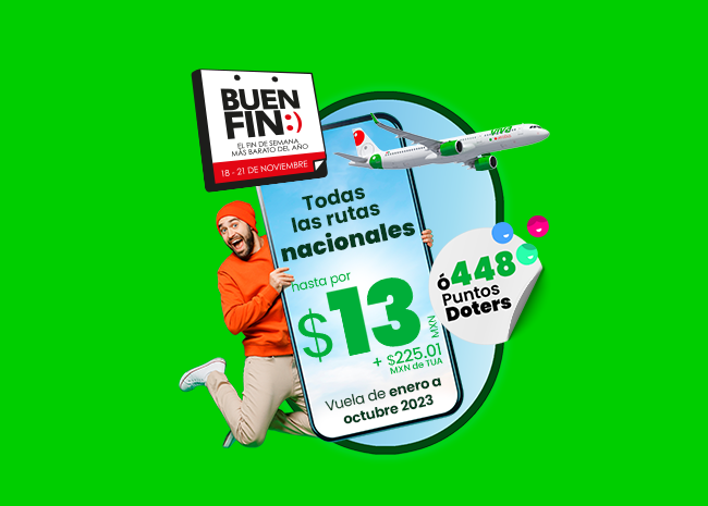 VivaAerobus: — 😱 El Buen Fin llegó a Viva 🔥 Rutas nacionales hasta por ... VivaAerobus: — 😱 El Buen Fin llegó a Viva 🔥 Rutas nacionales hasta por ...
