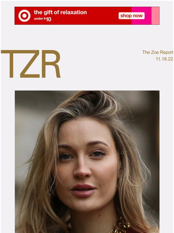 The Zoe Report: This Gorgeous Dress Trend Is Surprisingly Perfect For ...