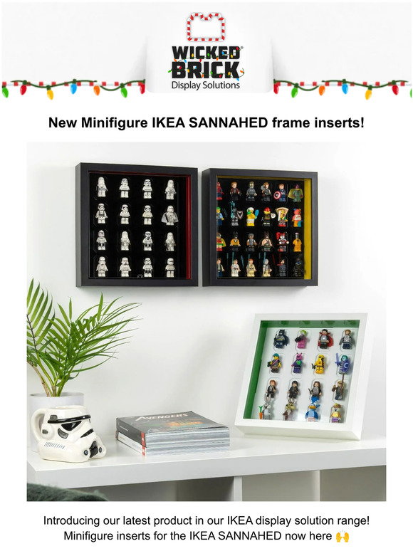 Wicked Brick: IKEA frame Minifig inserts! 🙌 | Milled